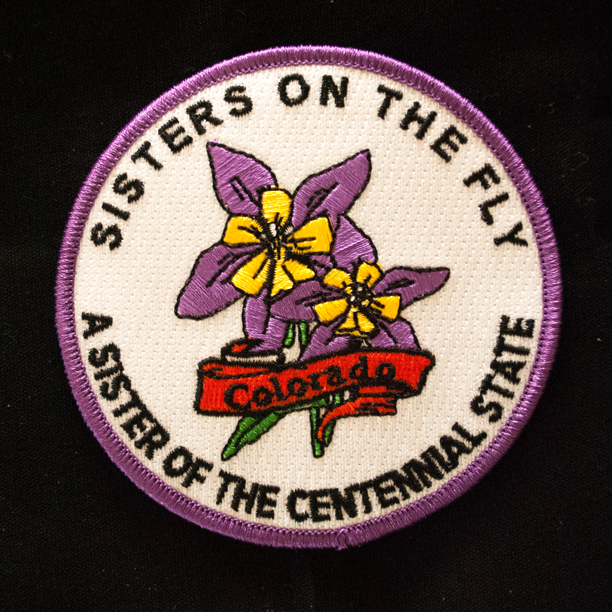 Colorado State Patch - Sisters on the Fly