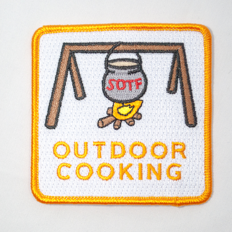 COOK OUTDOORS PATCH - Sisters on the Fly