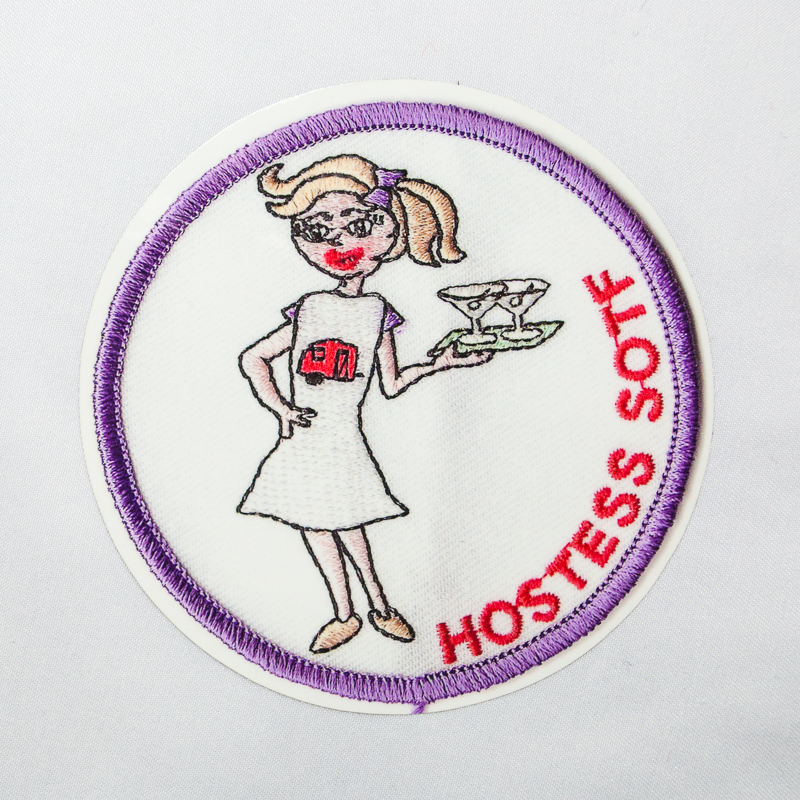 HOSTESS DECAL - Sisters on the Fly