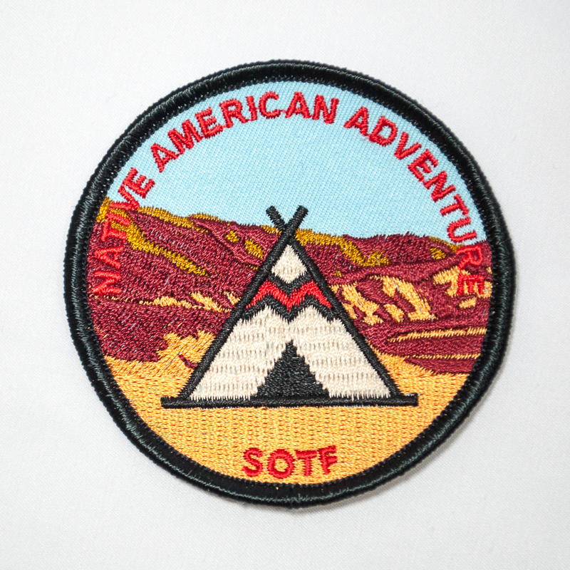 NATIVE AMERICAN ADVENTURE PATCH - Sisters on the Fly