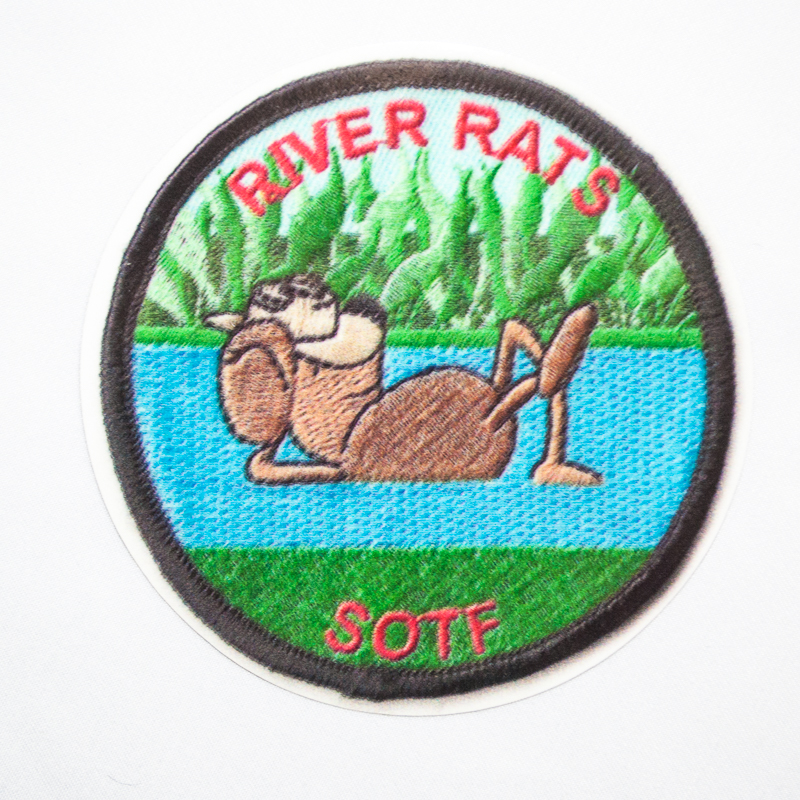 RIVER RATS WITH COWGIRL HATS DECAL - Sisters on the Fly