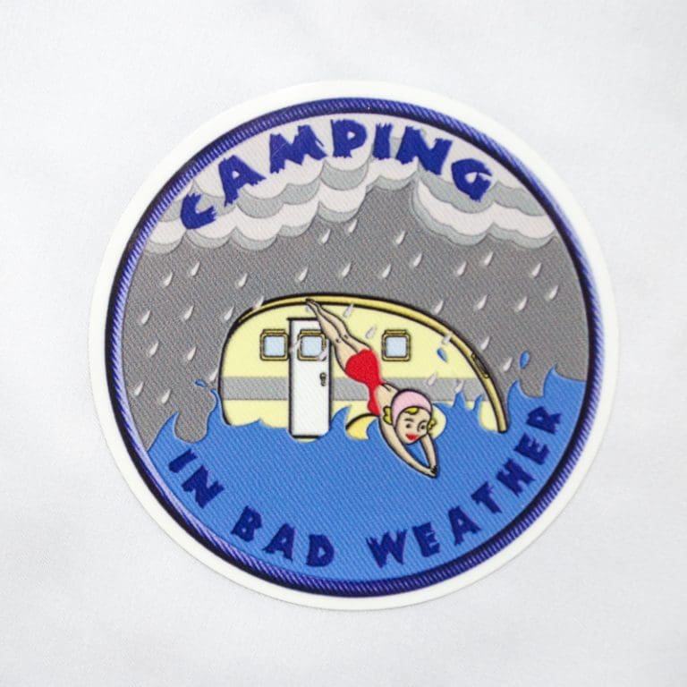 Postcard Decal - Sisters on the Fly