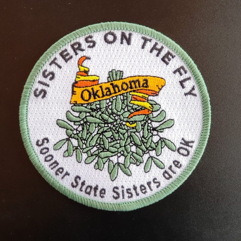 Oklahoma State Patch - Sisters on the Fly